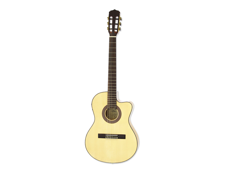 Aria debuts new classical electro-cutaway model | Music Instrument News