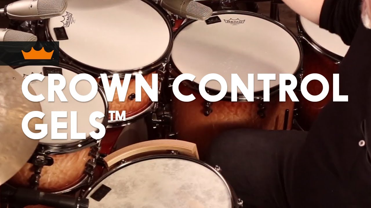 Remo Announce Crown Control Gels - New Colortone Bass Heads and Sub ...