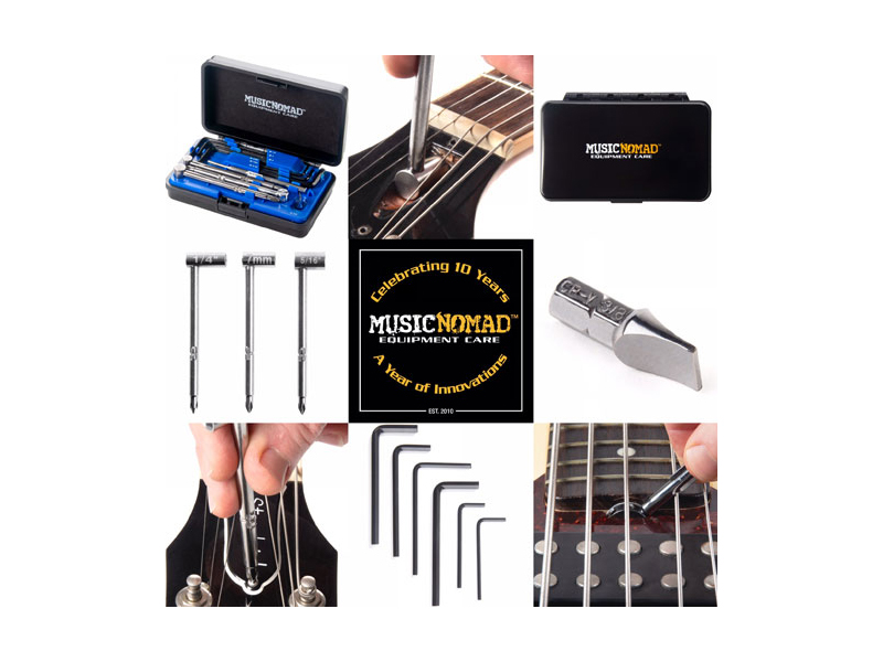 Premium Guitar Tech Truss Rod Wrench Set - 11 pcs | Music Instrument News