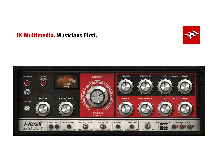 IK Multimedia releases T-RackS® Space Delay plug-in Emulation Of Iconic ...