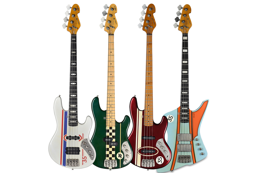 Sandberg celebrates 35 years with unique HI-OCTANE models | Music ...