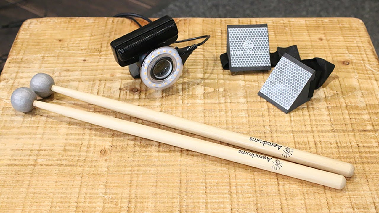 Aerodrums Air Drumming System Review | Music Instrument News