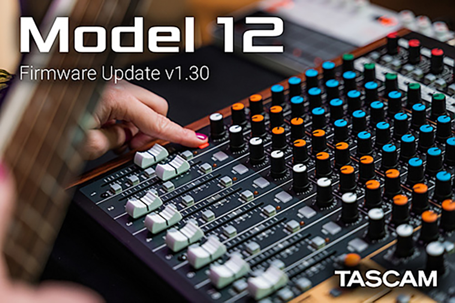 Tascam Adds New Functionality to Its Model 12 Integrated Production ...