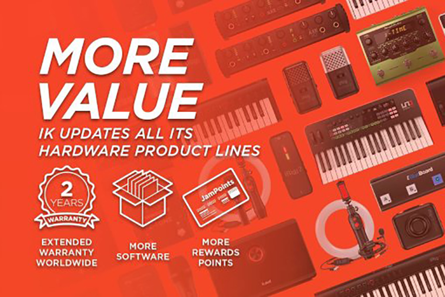 IK Multimedia Adds More Value to All Its Hardware Product Lines