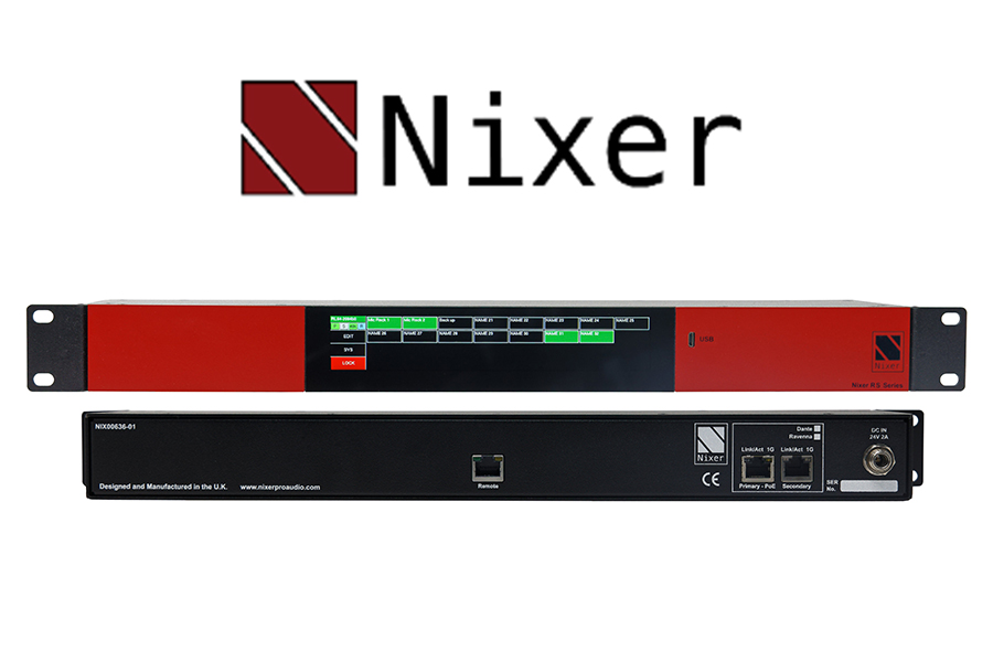 Nixer Pro Audio to Reveal RS32 Change-Over Switch and RP64 Dante ...