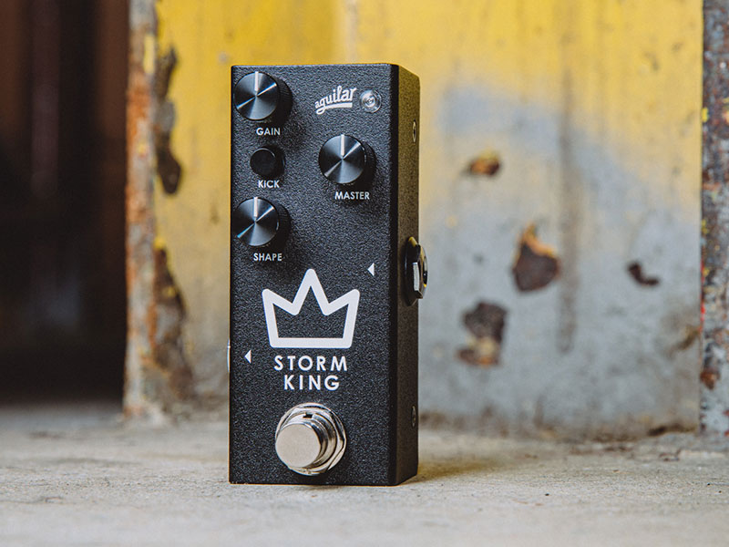New 'Storm King' Bass Distortion / Fuzz pedal from Aguilar ...