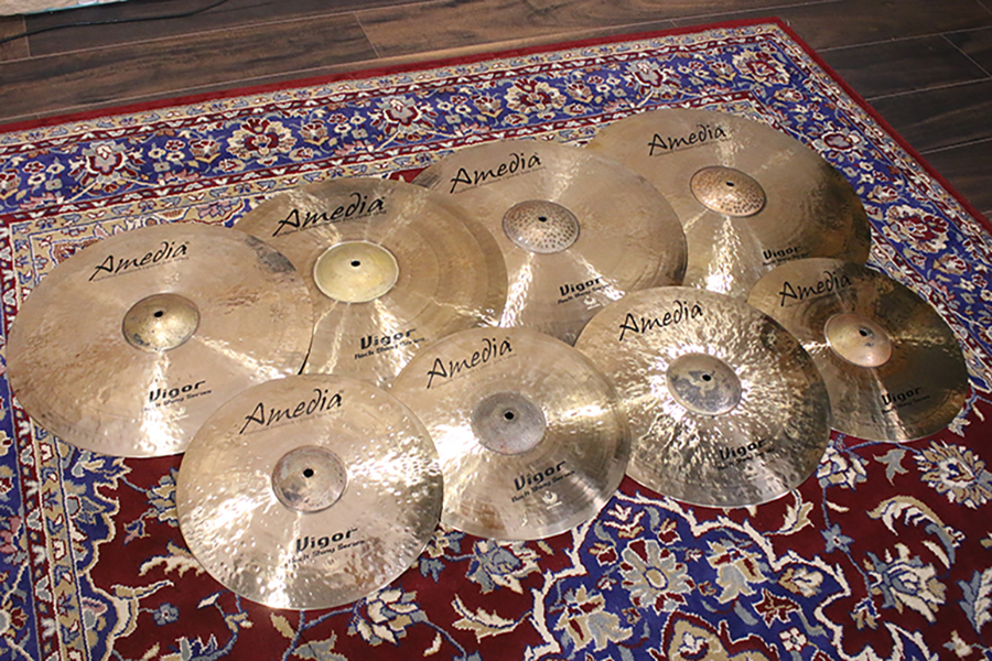 Review - Amedia Vigor Rock Shiny Series Cymbals