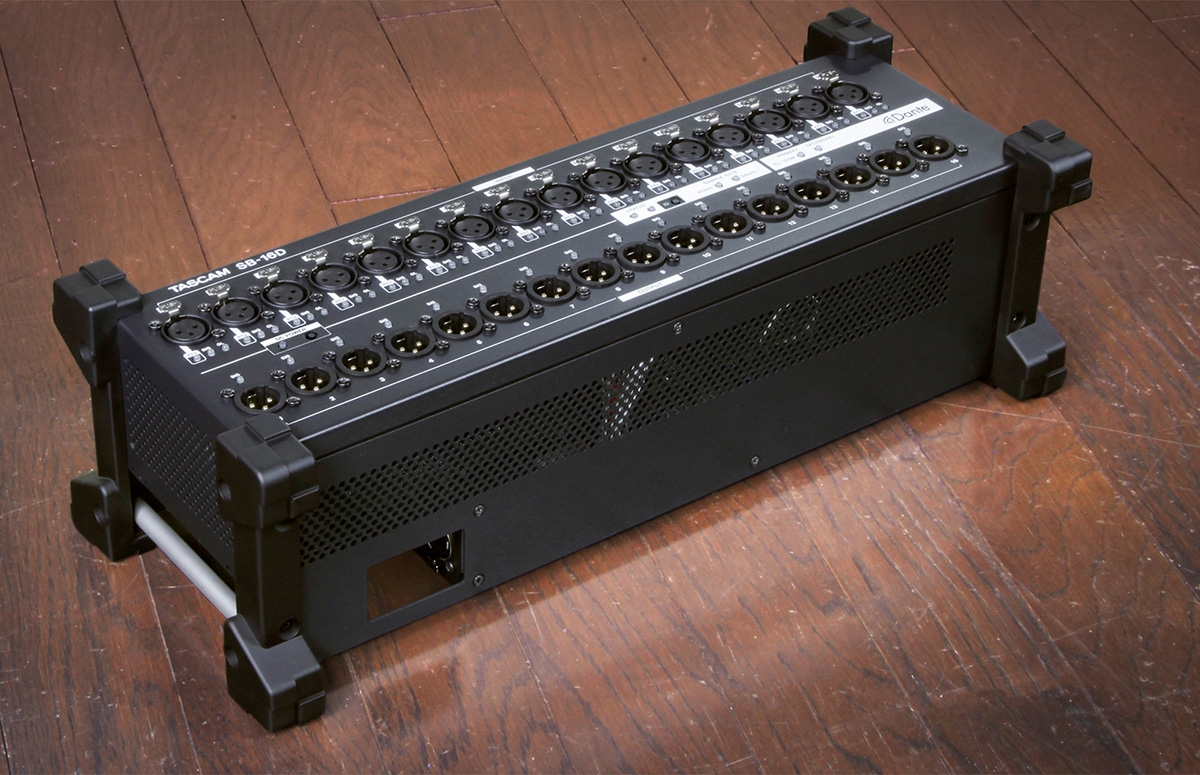 Tascam Introduces Versatile 16-In/16-Out Dante Stagebox | Music ...