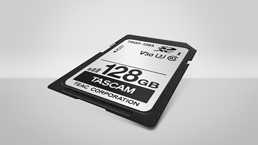 Tascam Announces a Reliable SDXC Memory Card For Audio Recording ...