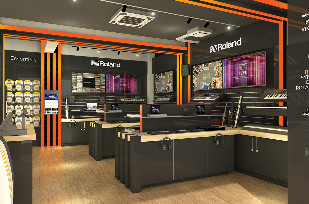Roland Announces First Retail Space in Japan with the Opening of the ...