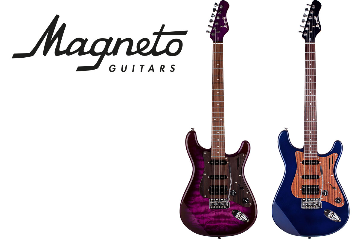 New Finishes Added To Magneto Guitar Range
