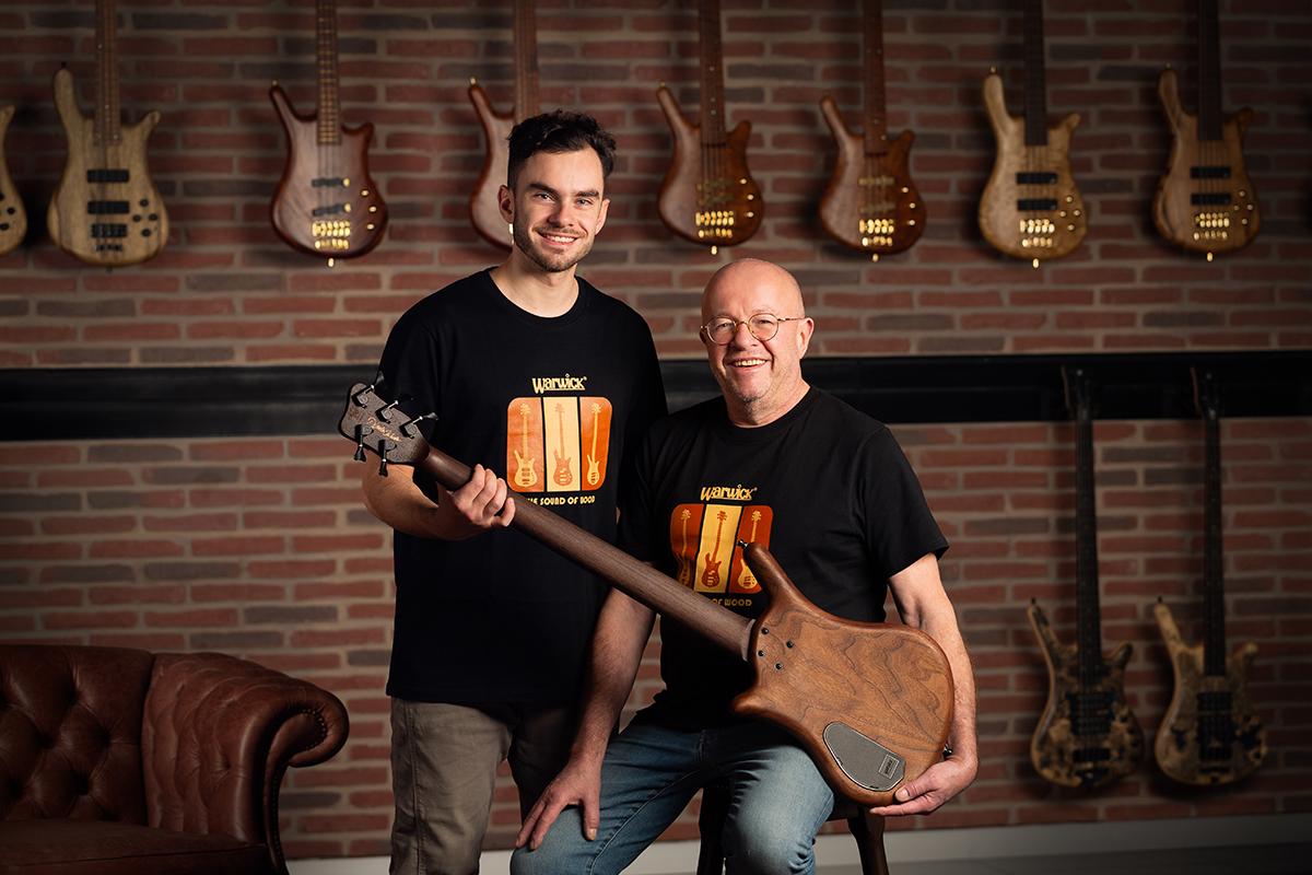 Hans-Peter Wilfer Passes Reins of Warwick to Son | Music Instrument News