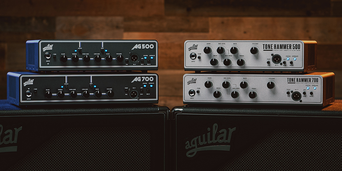 Aguilar Amplification Release 2nd Generation Tone Hammer & AG Series ...