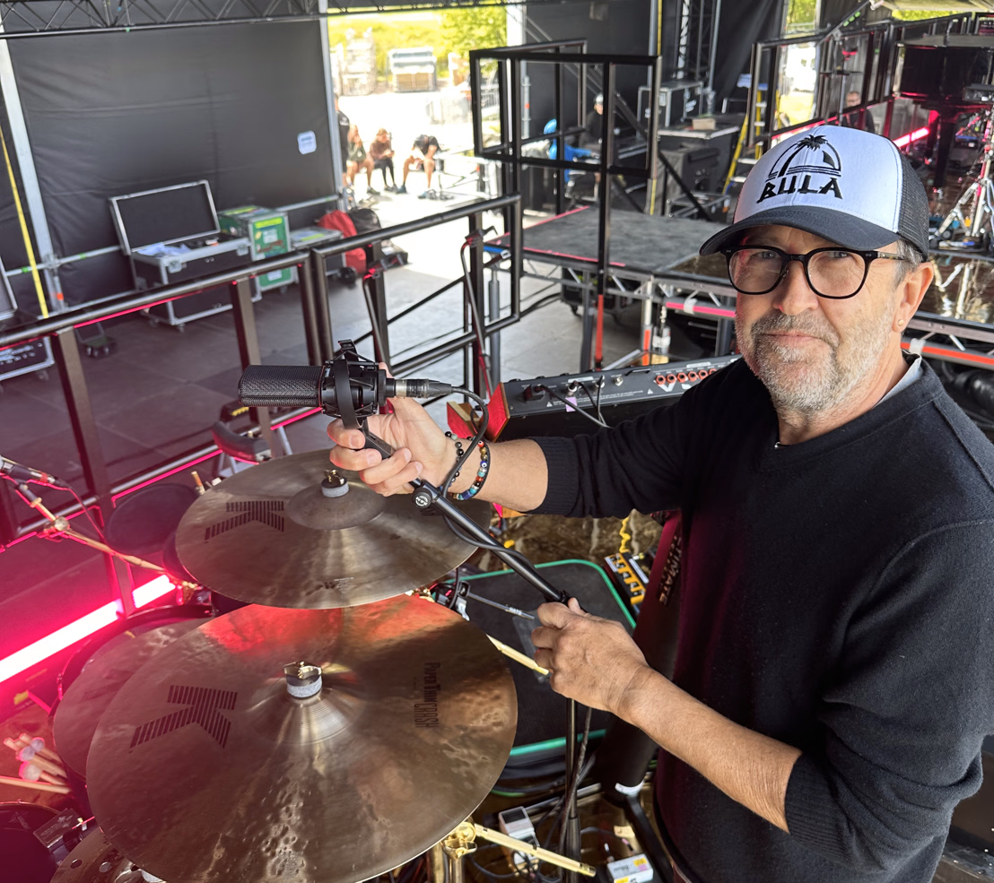 Jim Ebdon Takes Austrian Audio's OC818, CC8 Microphones on Tour with ...