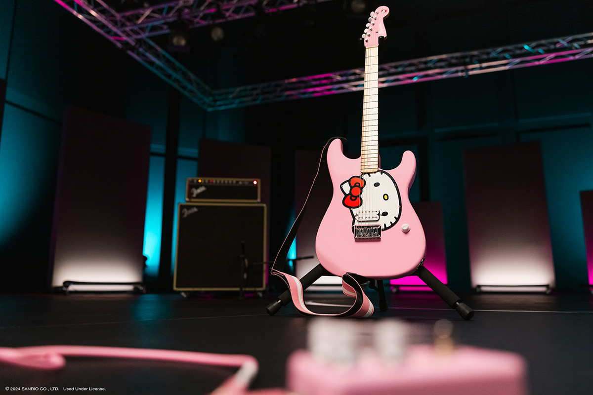 Fender Celebrates Hello Kitty’s 50th Anniversary | Music Instrument News