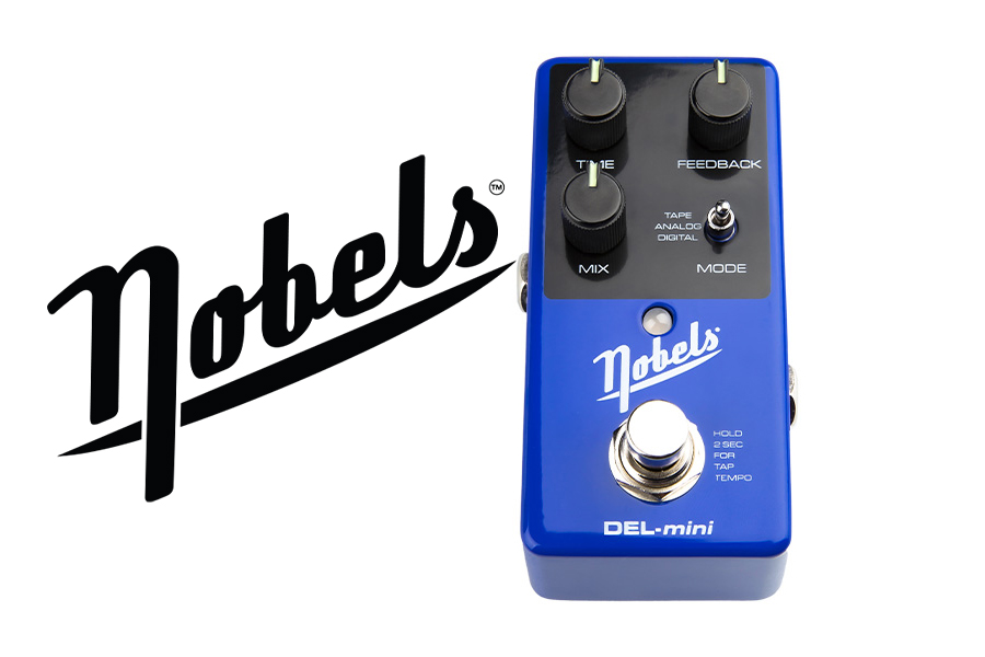 Nobels launches DEL-mini - Compact Stereo Delay Pedal | Music ...