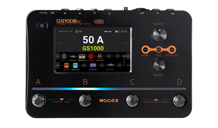 The GS1000: MOOER’s Latest Cutting-Edge Answer to Amp Simulation ...