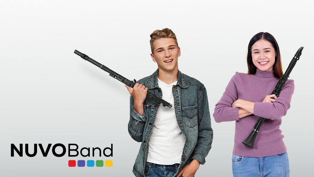 Nuvo Launches New NUVOBand flute and Bb Clarinet | Music Instrument News