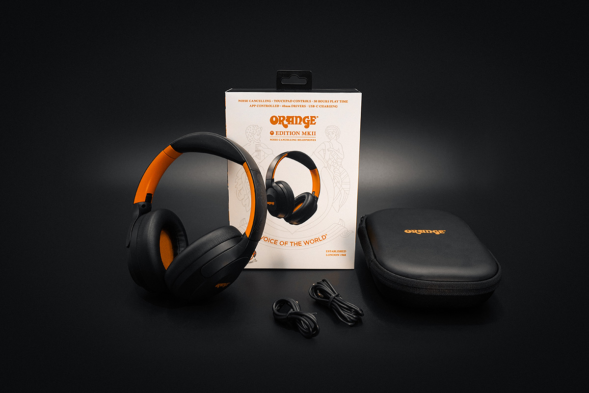Orange Release ‘O’ Edition MKII Noise Cancelling Headphones | Music ...