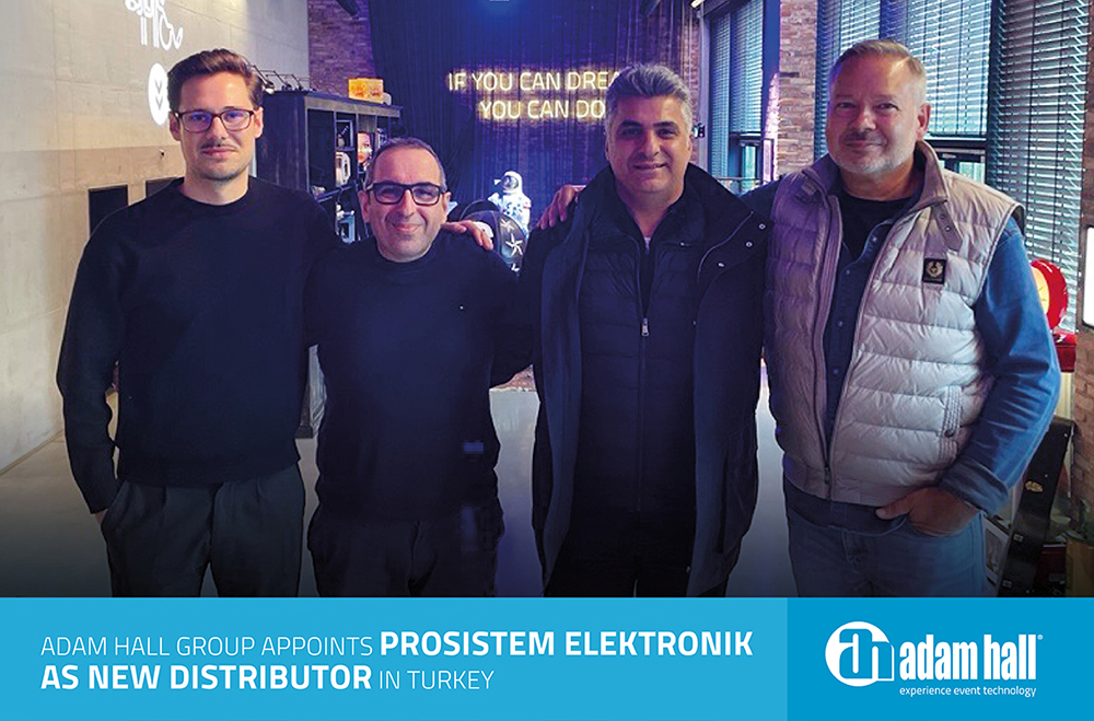 Adam Hall Group Appoints Prosistem Electronik as New Distributor in ...