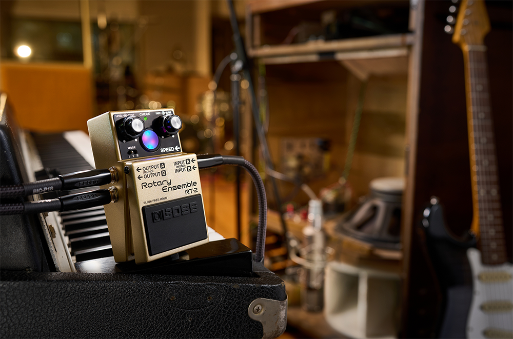 Boss Announces RT-2 Rotary Ensemble | Music Instrument News