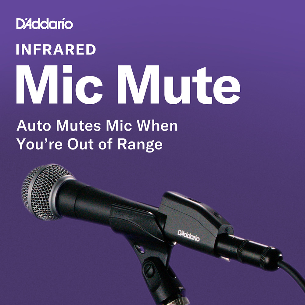 Introducing D’Addario Mic Mute | Music Instrument News
