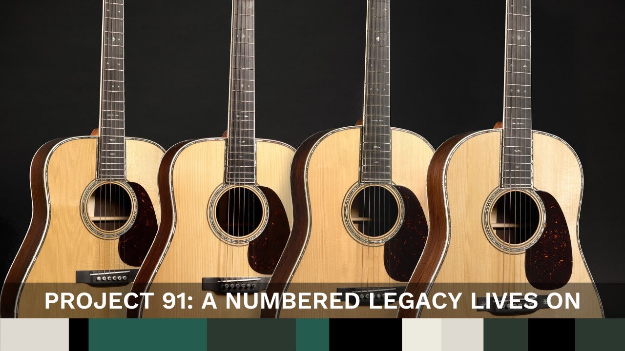 Martin Guitar Launches Project 91: A Numbered Legacy | Music Instrument ...